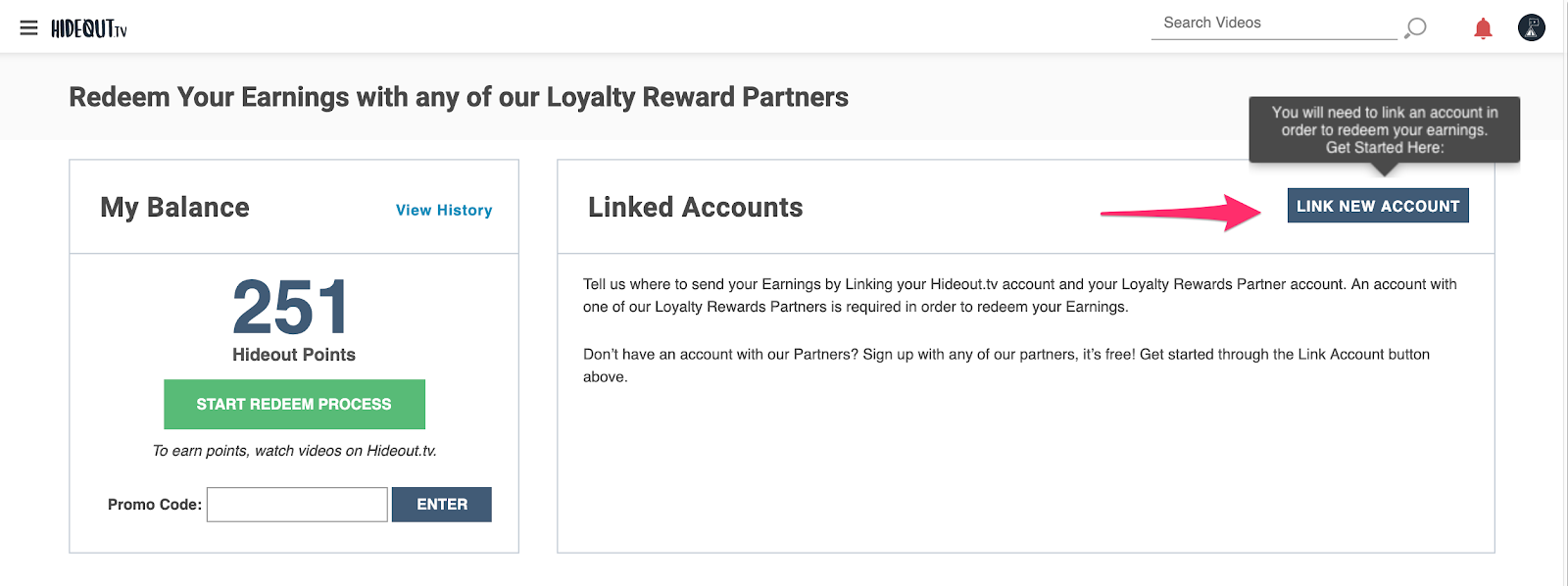 Linking Your PixelPointTV Account & Redeeming Your Points – PixelPointTV
