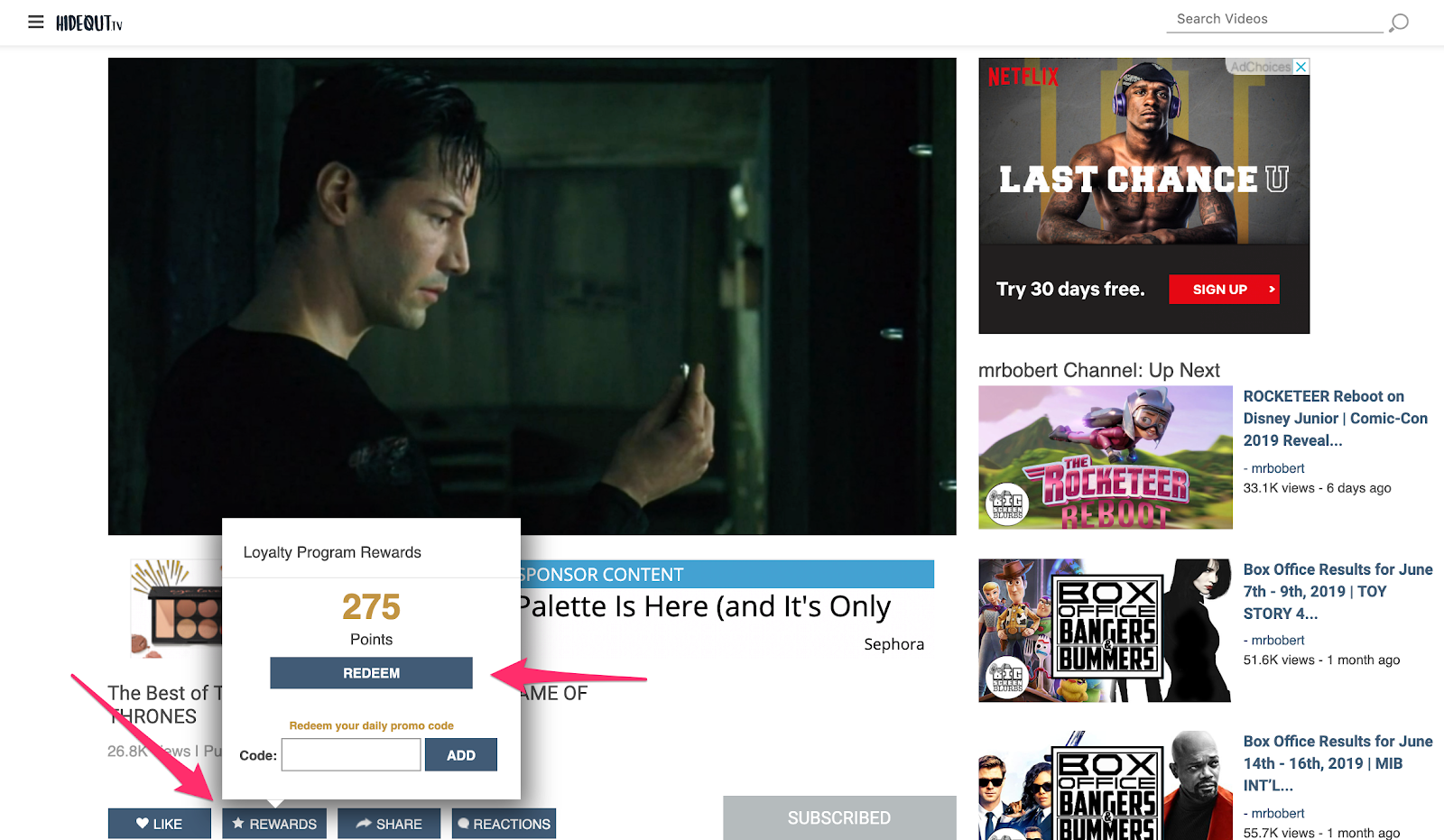 Linking Your PixelPointTV Account & Redeeming Your Points – PixelPointTV